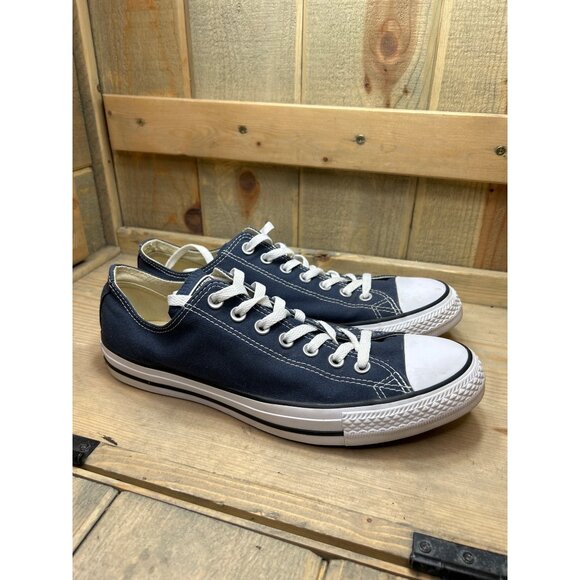 Converse | Shoes | Converse M9697c Unisex Low Top Canvas Sneakers Navy ...
